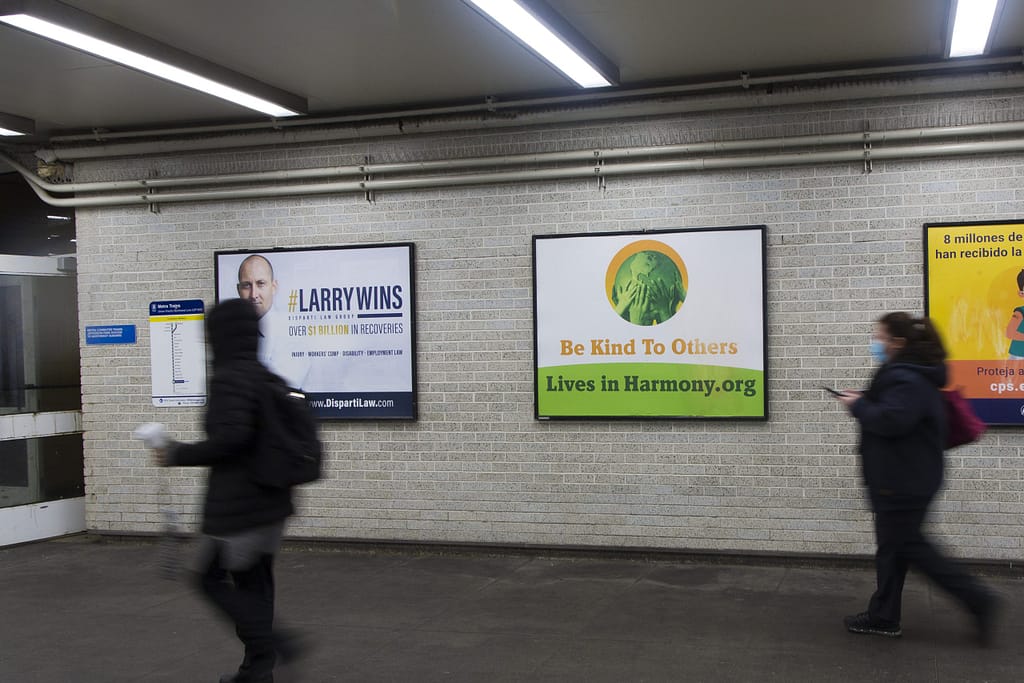 Where are the public safety ads in communities where violence is ...